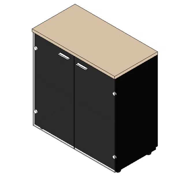 BIM objects - Free download! Rockworth Cabinet Freestanding Cabinet ...