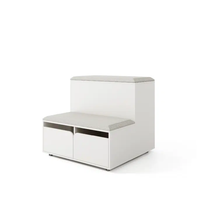 BIM objects - Free download! Rockworth JOY (Series 50) Mobile Bookshelf ...