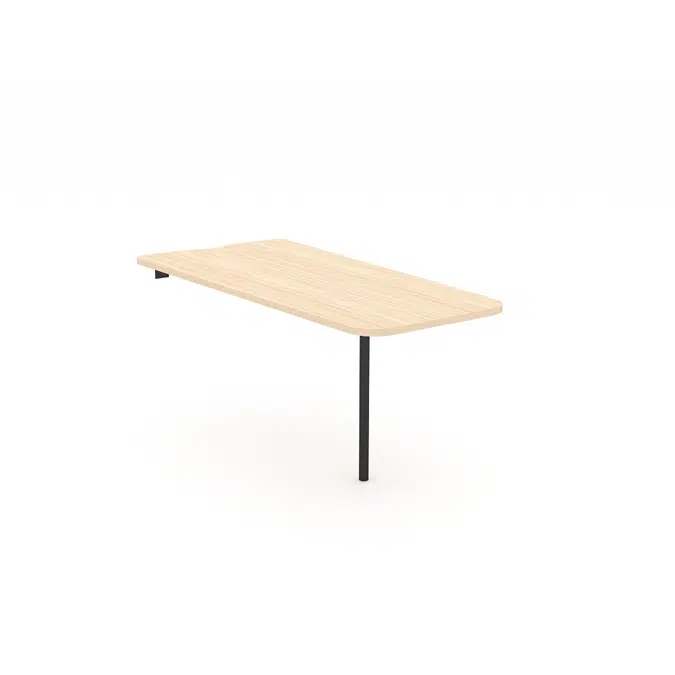 BIM objects - Free download! Rockworth Haf Table for Multimedia Screen ...