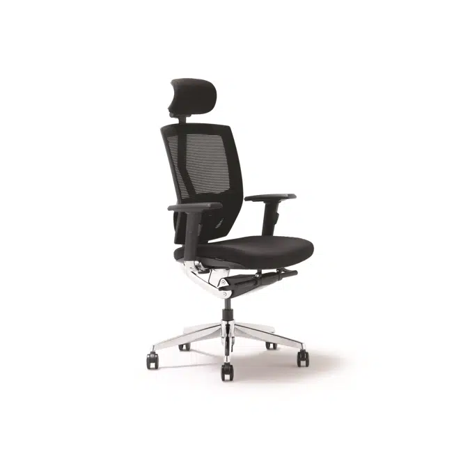 BIM objects - Free download! Rockworth Vegas Hightback Chair with Castors | BIMobject