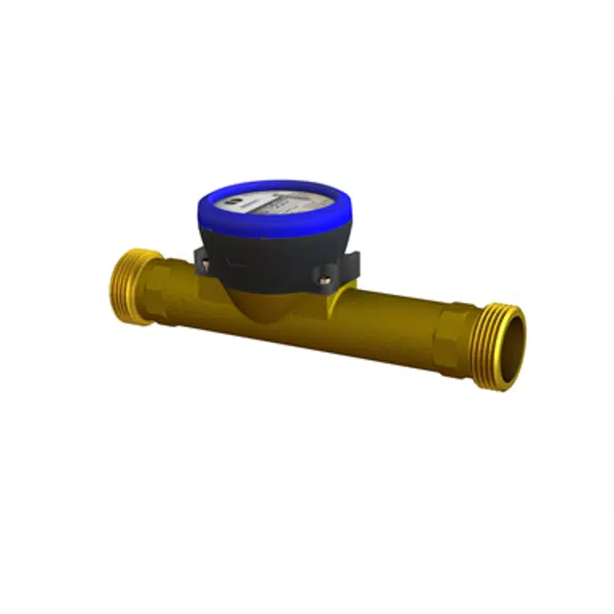 BIM objects - Free download! flowIQ®3100, Q3=10 m³/h, G1½B(R5/4 )x260 ...