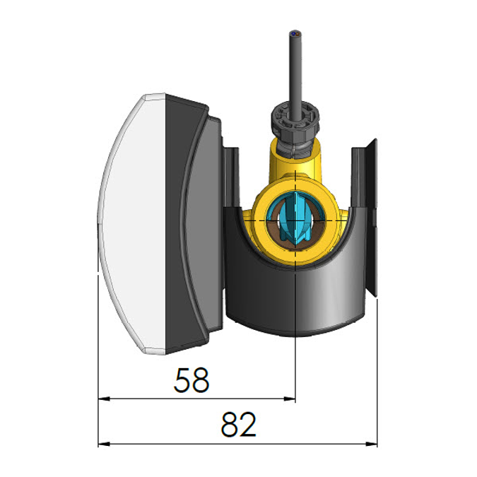 BIM objects - Free download! MULTICAL® 303 Heat/Cooling meter - qp 1.5 ...