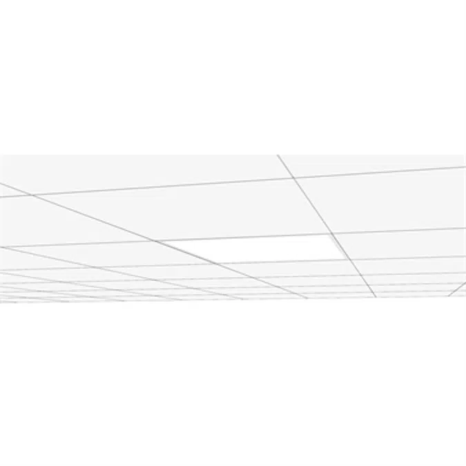 BIM objects - Free download! Light Built-In Ceiling Rectangular | BIMobject