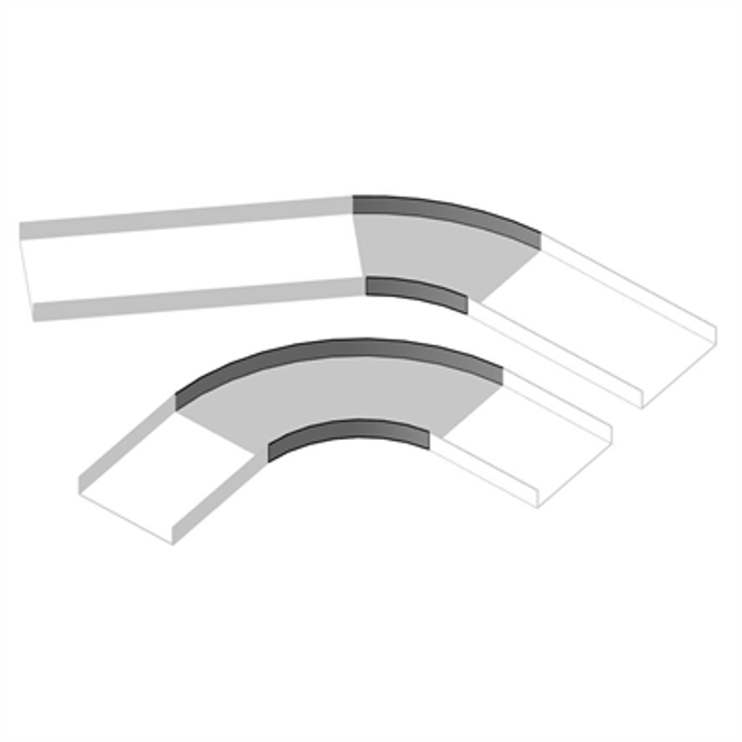 BIM objects - Free download! Mesh Tray System - Bend (curved) | BIMobject