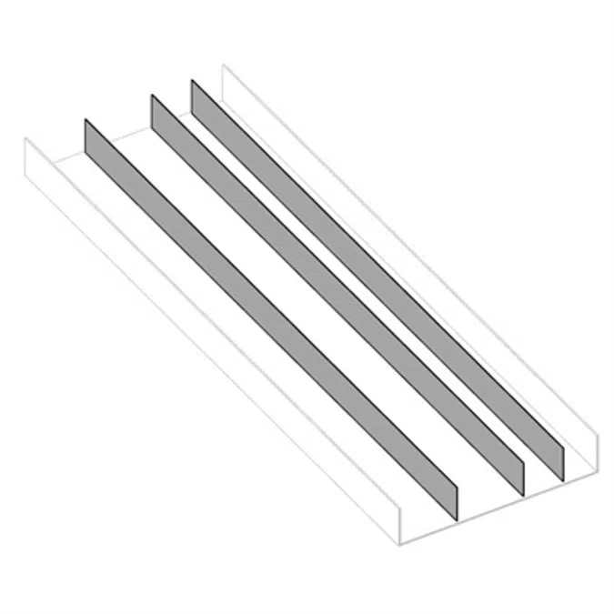 BIM objects - Free download! Cable Tray System - SeparationPlate ...