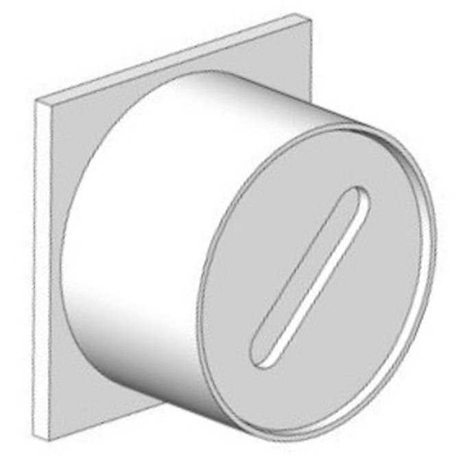 BIM objects - Free download! Electrical Distribution Box for walls ...