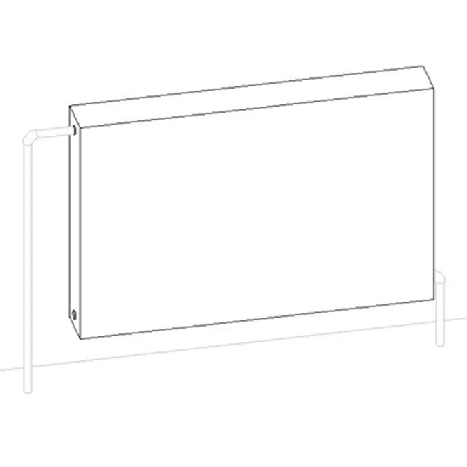 BIM objects - Free download! Convector Radiator 21 | BIMobject