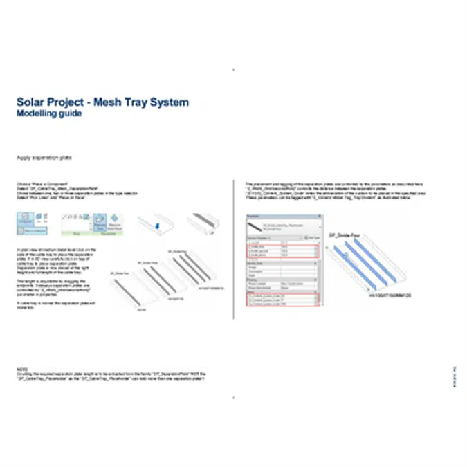 Objetos BIM - ¡Descarga gratis! Mesh Tray System - Modelling Guide ...