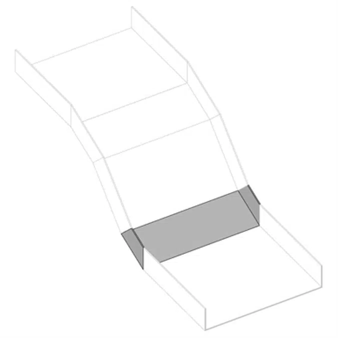 BIM objects - Free download! Mesh Tray System - Vertical-I (curved ...