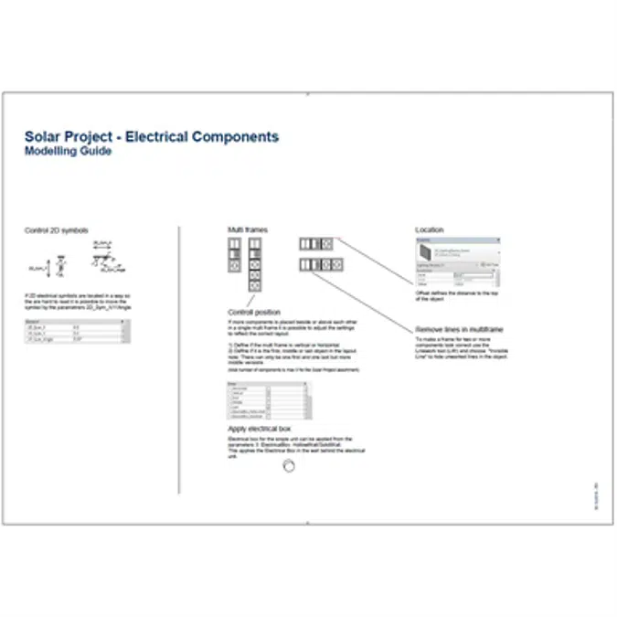 Objetos BIM - ¡Descarga gratis! Electrical Components - Modelling Guide ...