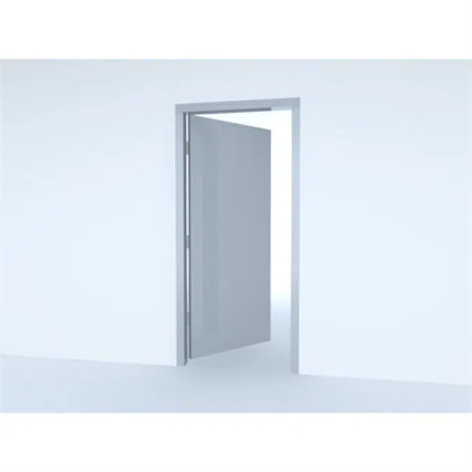 BIM objects - Free download! MMI Door with Single Rabbet Frame | BIMobject