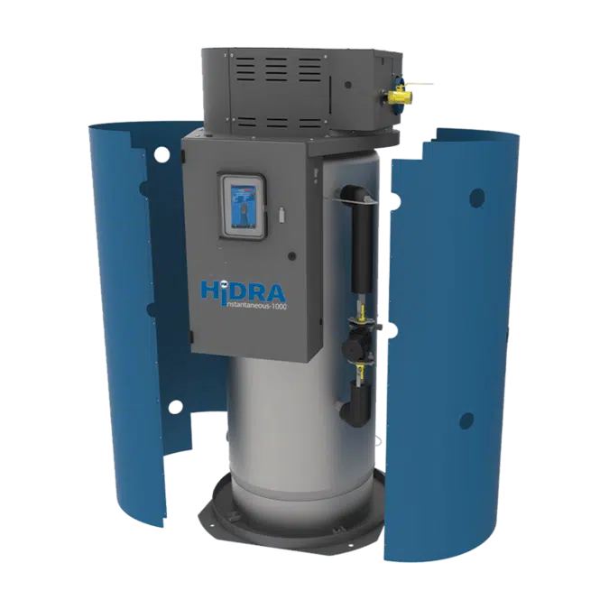 BIM-objekt - Gratis nedladdning! P-K HiDRA® Fire Tube Condensing Water ...