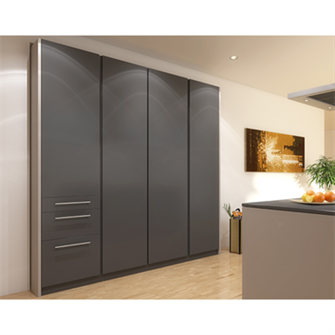 BIM objects - Free download! HAWA-Concepta 40/50 pivot sliding system ...