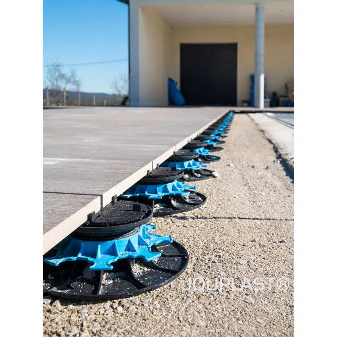 Objetos BIM - ¡Descarga gratis! ESSENTIEL PAVED TERRACE RISER PEDESTAL ...