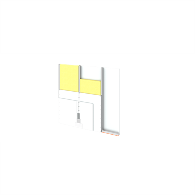 BIM objects - Free download! ISOVER-RIGIPS partition wall - solutions ...