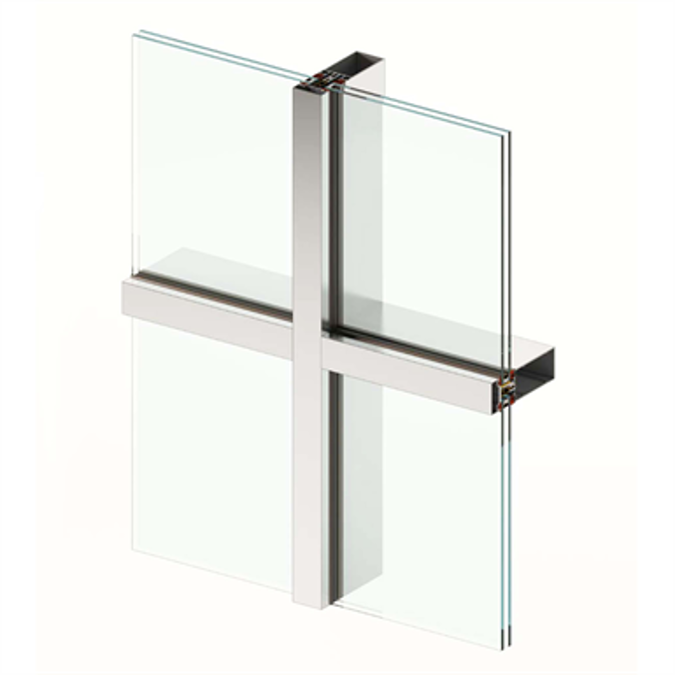 Last ned gratis BIM-innhold fra BIMobject Ponzio WS50 PG Curtain Wall ...