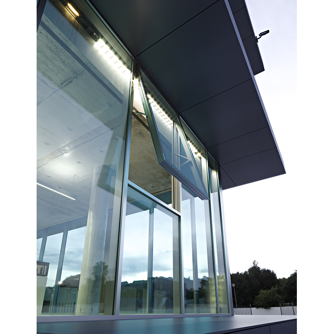 BIM objects - Free download! Ponzio WS50 PG Curtain Wall | BIMobject