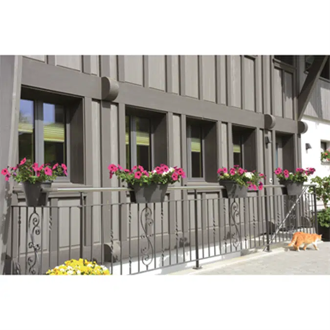 BIM objects - Free download! 2-leaf wooden-aluminium window | BIMobject