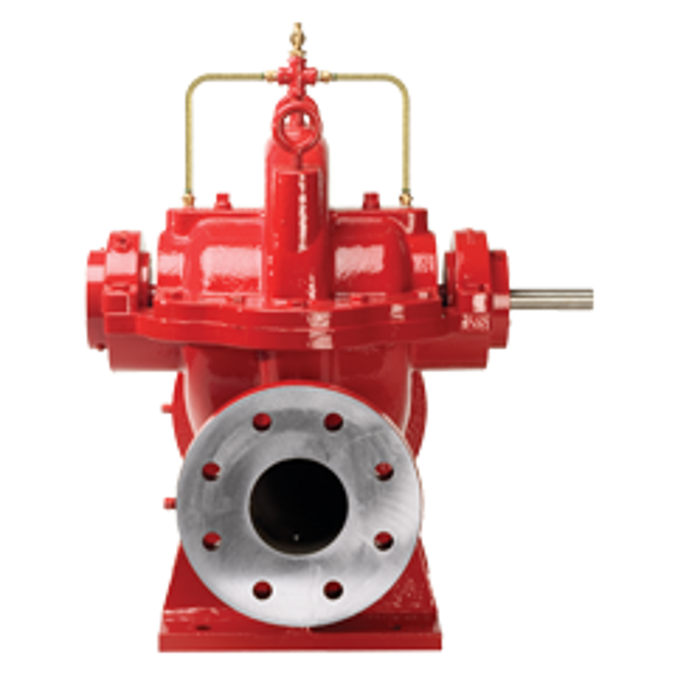 BIM objects - Free download! Horizontal Split Case HVAC Pumps, 1800 RPM ...