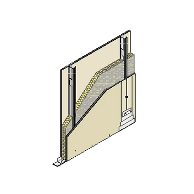 BIM objects - Free download! SINGLE FRAME PARTITION PLADUR | BIMobject