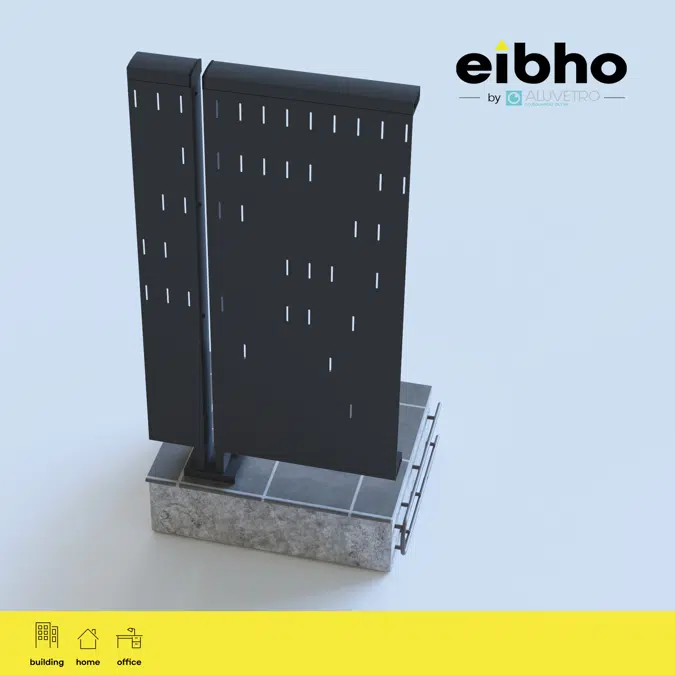 BIM objects - Free download! MODULAR 2.0 Railing PANEL | BIMobject