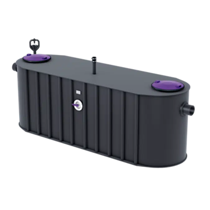 BIM objects - Free download! KESSEL-Grease separator EasyClean free NS ...