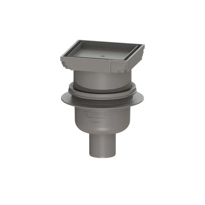 BIM objects - Free download! KESSEL-Bathroom drain Classic 40250.66 Ø50 ...