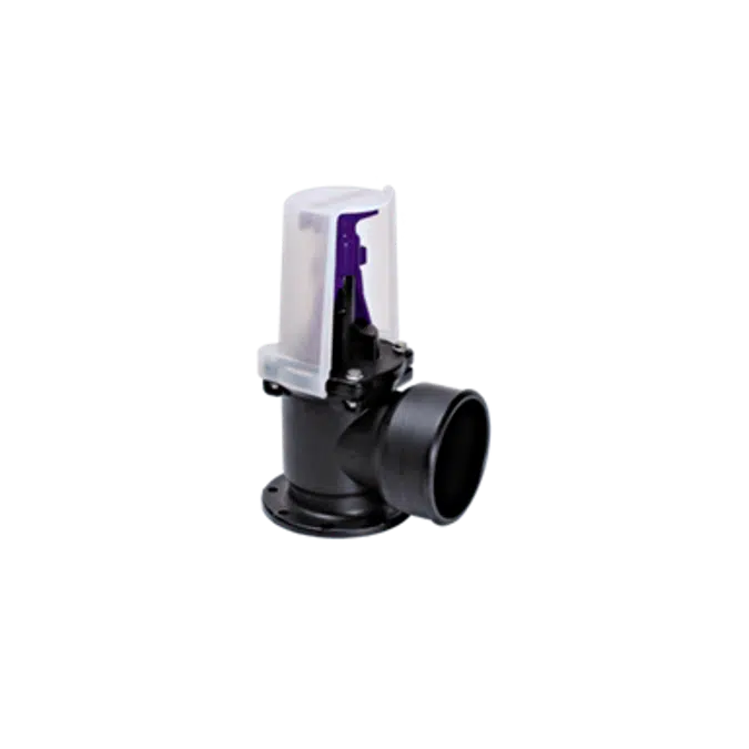 BIM objects - Free download! KESSEL-Closure valve DN 80 lateral | BIMobject