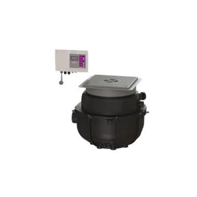 BIM objects - Free download! KESSEL-Lifting station 28711-C Aqualift F ...