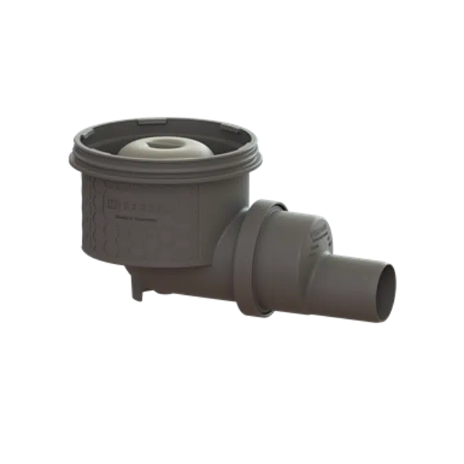 BIM objects - Free download! KESSEL-Drain body Practicus 45150 Ø50 lat ...