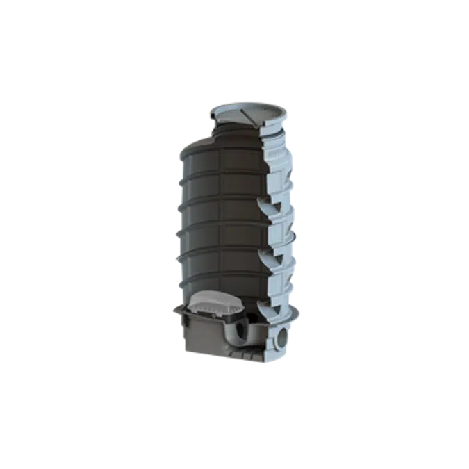 BIM objects - Free download! KESSEL-Backwater Chamber 882005-DN150 ...