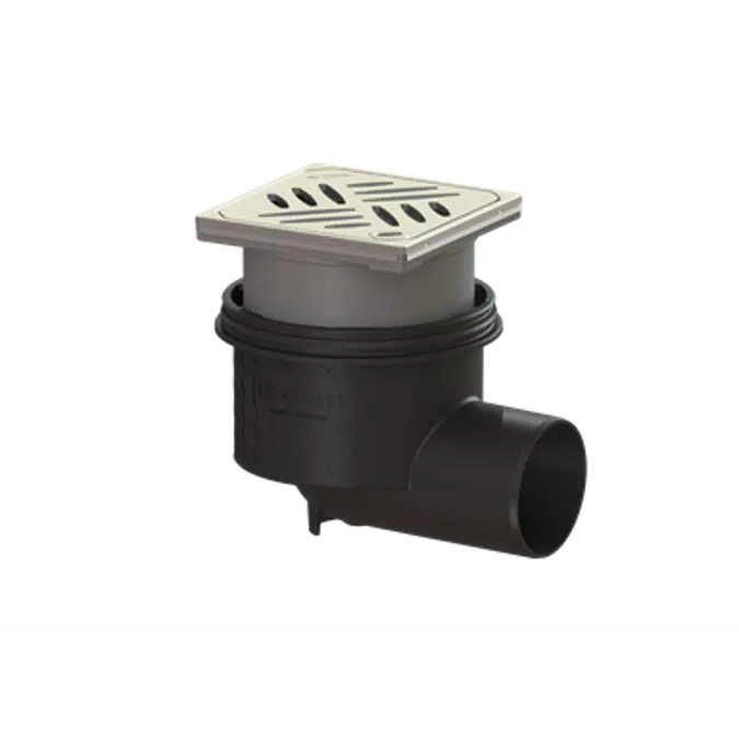 BIM objects - Free download! KESSEL-Ecoguss project drain DN 70 ...