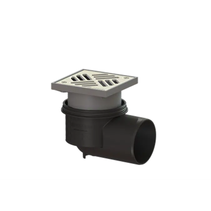 BIM objects - Free download! KESSEL-Ecoguss project drain DN 100 ...