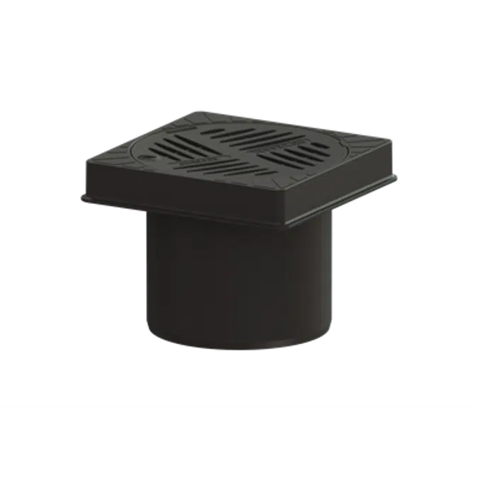 BIM objects - Free download! KESSEL-Upper section Ecoguss 67985 slotted ...
