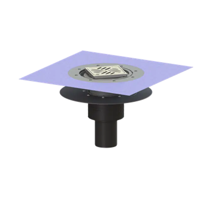 BIM objects - Free download! KESSEL-Ecoguss project drain glued fl. DN ...