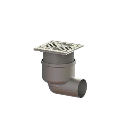 BIM objects - Free download! COTTO Stainless Floor Drain Square ...