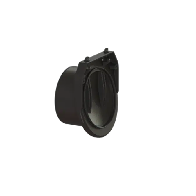 BIM objects - Free download! KESSEL-Pipe flap valve 79400 Ø 400 | BIMobject