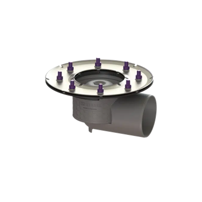 BIM objects - Free download! KESSEL-Drain body Practicus 45119 Ø 110 ...