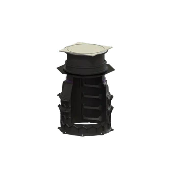 BIM objects - Free download! KESSEL-Systems chamber 8740011, H:02 ...