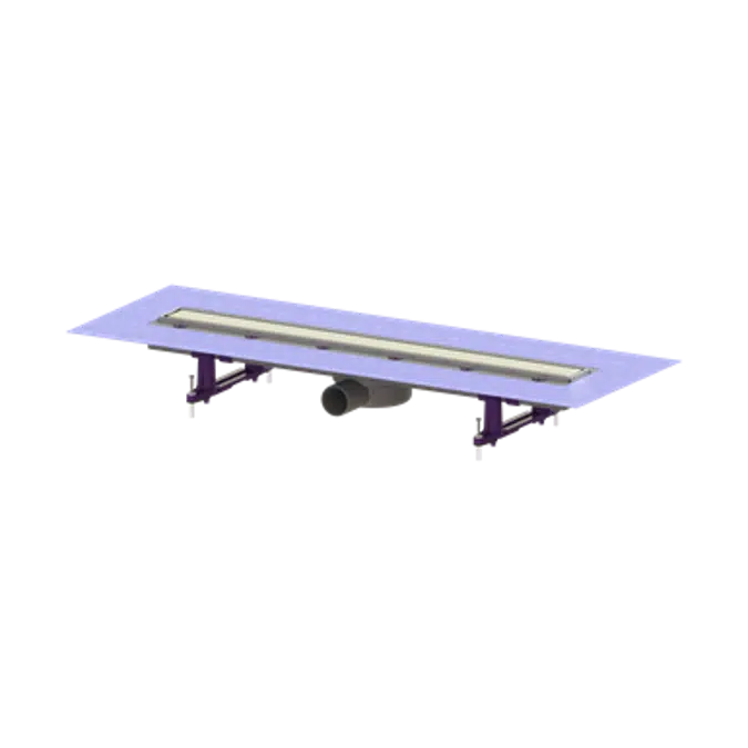 BIM objects - Free download! KESSEL shower channel Linearis Comfort L ...