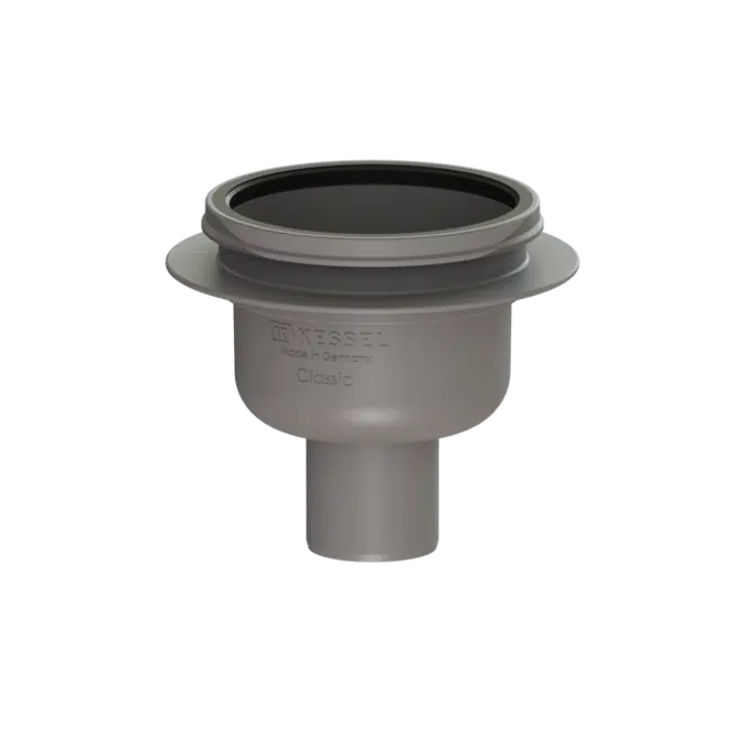 BIM objects - Free download! KESSEL-Drain body Ø 50 40251 vertical ...