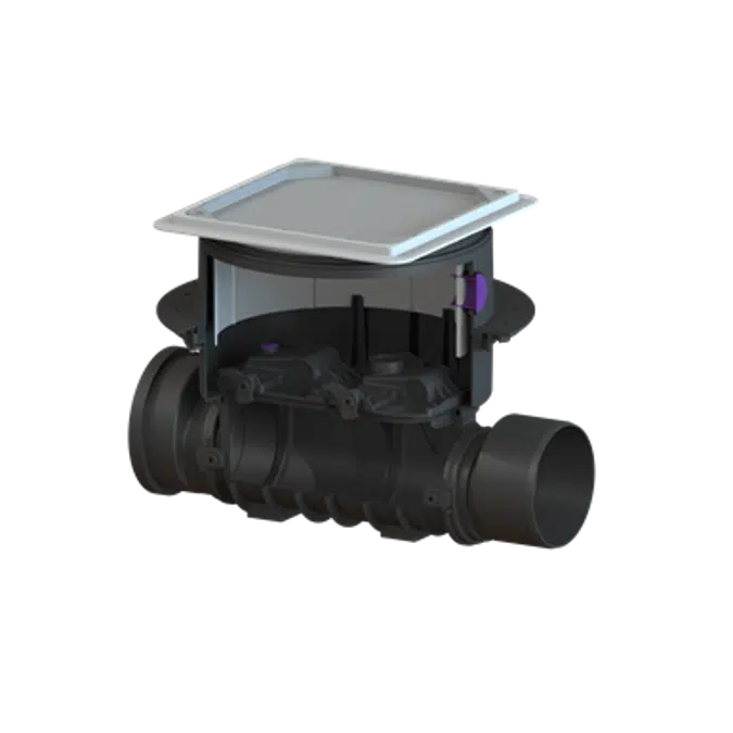 BIM objects - Free download! KESSEL-Clean out Controlfix 80200X Ø 200 ...