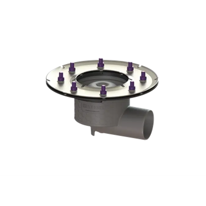 BIM objects - Free download! KESSEL-Drain body Practicus 45179 Ø 75 ...