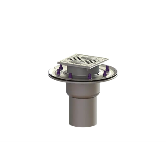 BIM objects - Free download! KESSEL-Floor drain Ferrofix 54230.61 ...