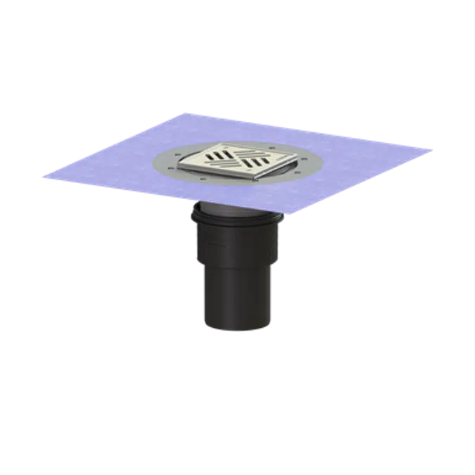 BIM objects - Free download! KESSEL-Ecoguss project drain DN100, vert ...