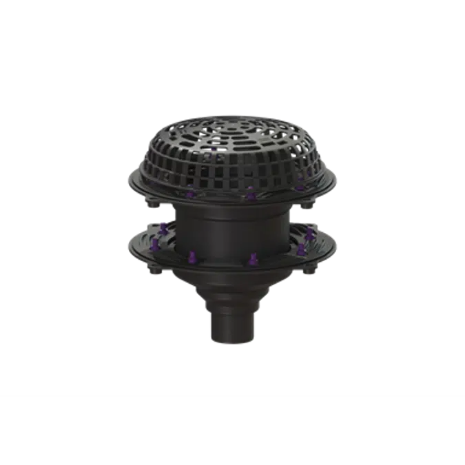 BIM objects - Free download! KESSEL-Roof drain for flat roof surfaces ...