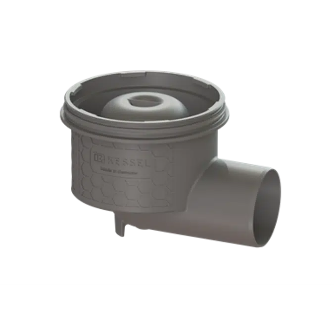 BIM objects - Free download! KESSEL-Drain body Practicus 45170 Ø75 lat ...