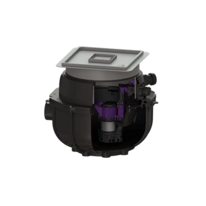 Objetos BIM - ¡Descarga gratis! KESSEL-lifting station Aqualift S ...