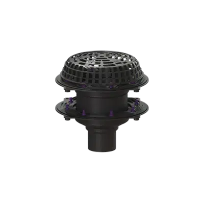BIM objects - Free download! KESSEL-Roof drain for flat roof surfaces ...