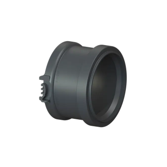 BIM objects - Free download! KESSEL connecting piece with socket end ...